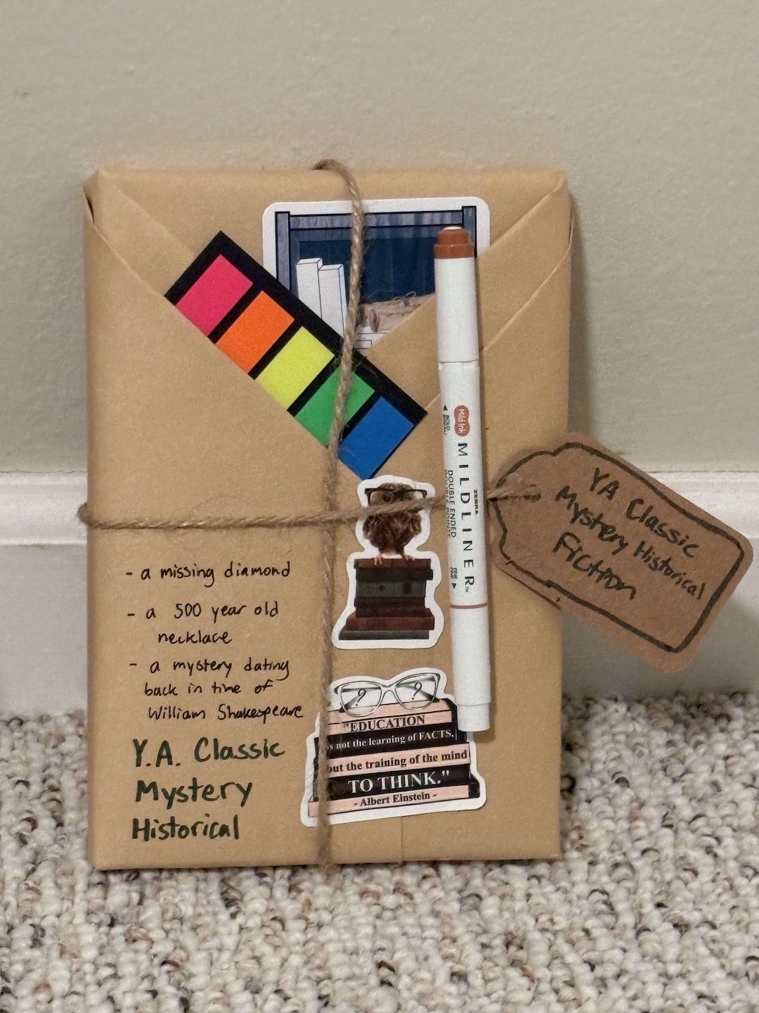 YA Mystery & Historical Fiction Blind Book Date - Etsy