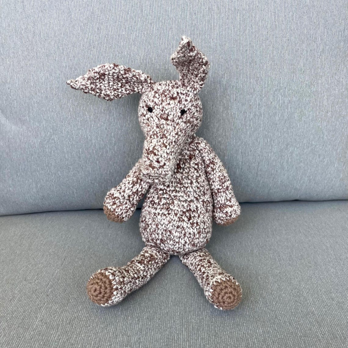 Cute Crocheted Aardvark Stuffed Animal Handmade Unique Baby Shower Gift ...