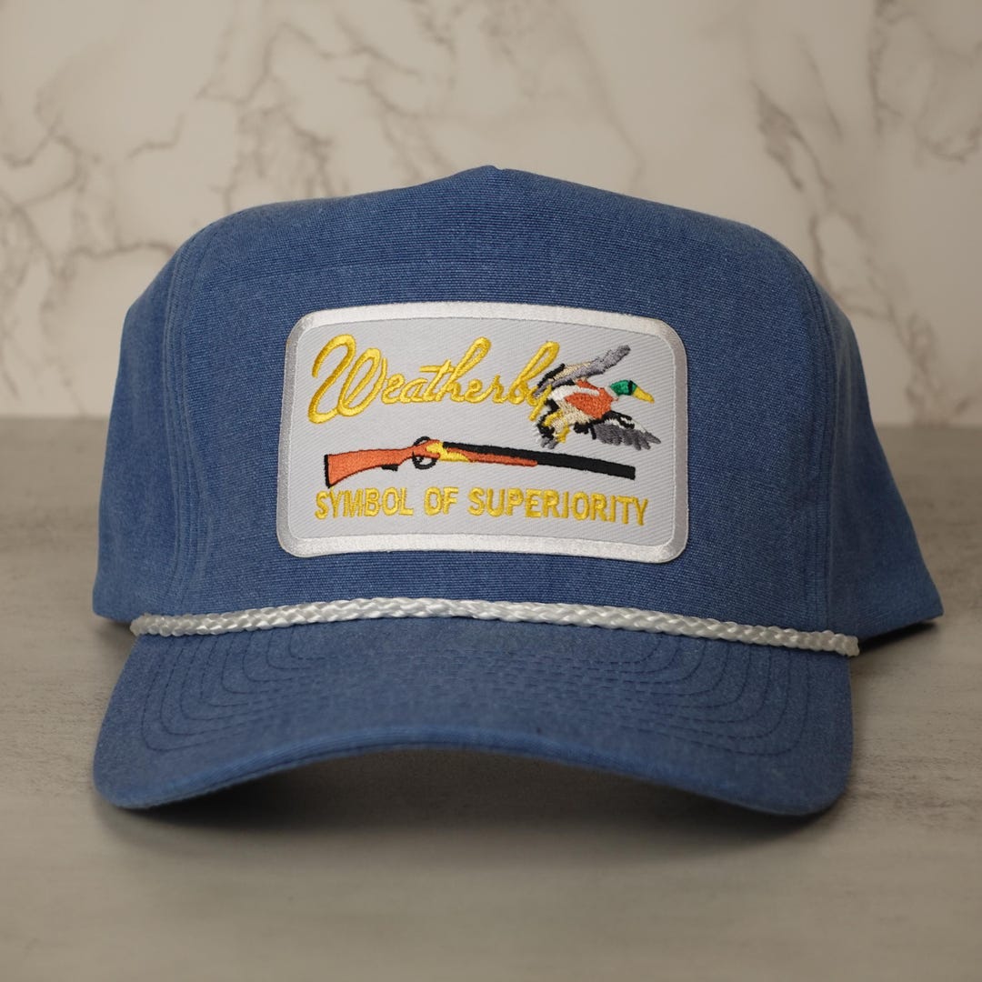 Weatherby Symbol of Superiority Vintage Style Snapback Hat - Etsy