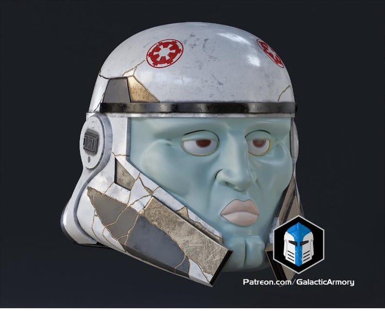 Star Wars Capt Enoch Helmet 3D Printed Kit - Etsy