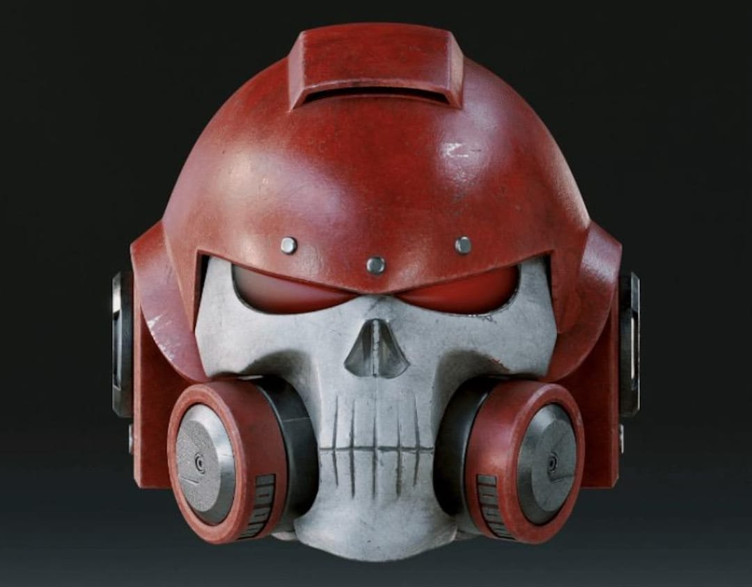 Warhammer 40K Space Marine 2 Reiver vanguard Helmet - Etsy