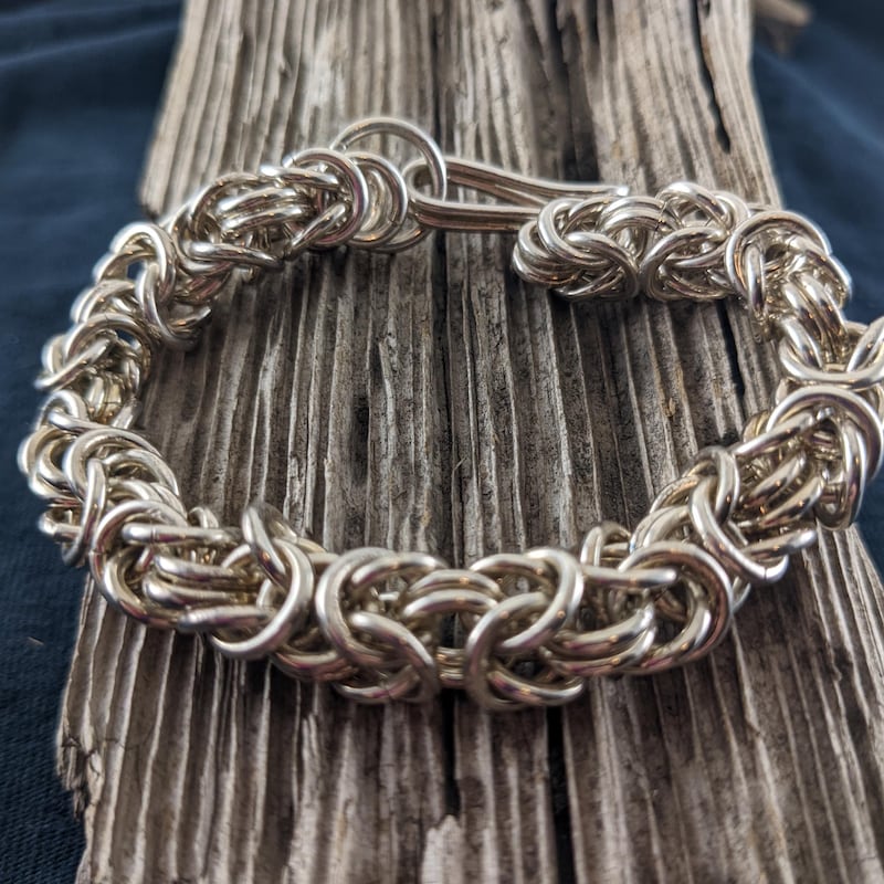 Chain Mail Bracelet - Etsy