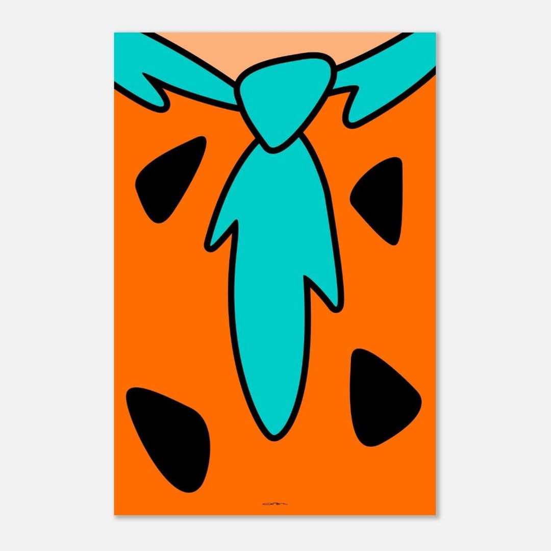 Fred Flintstone Premium Semi-glossy Paper Poster 60x90 Cm / 24x36 - Etsy