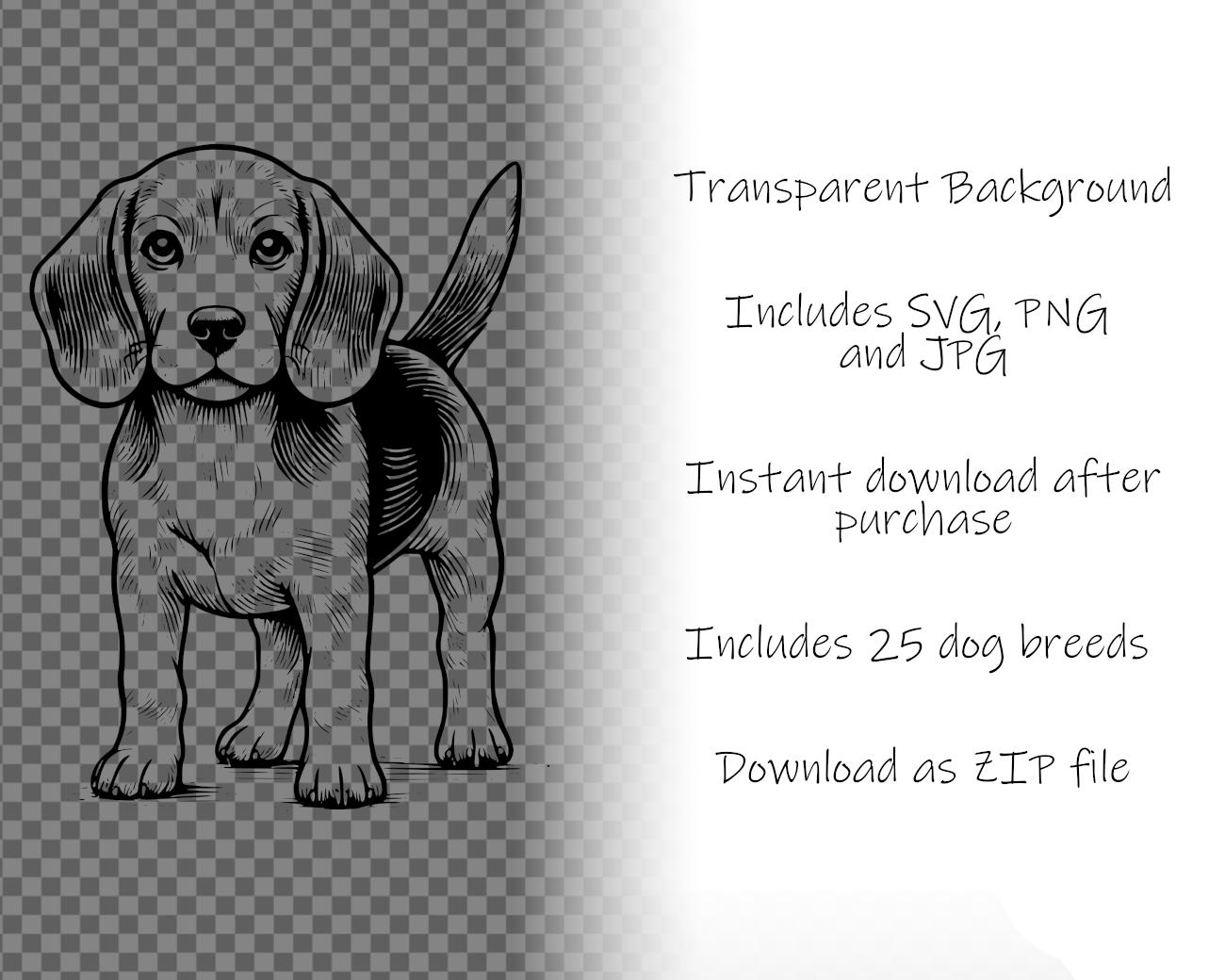 Dog Breeds SVG Bundle Pet Breed SVG for Cricut Dog Clipart SVG for Dog ...