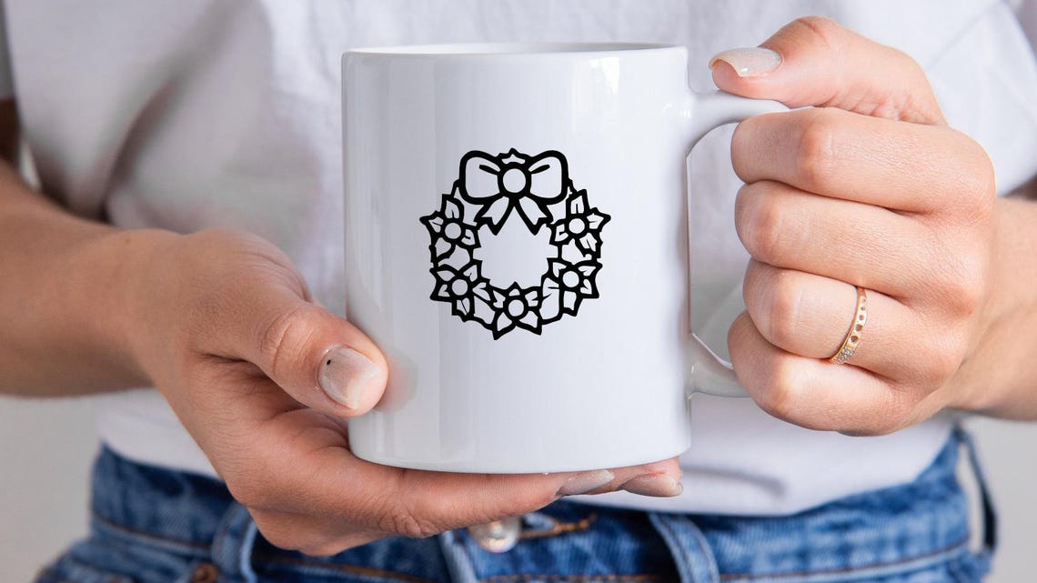 Christmas SVG Bundle Festive SVG Files for Cricut Christmas Clipart SVG ...