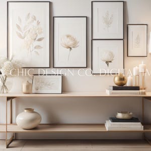 Elevated Luxury Virtual Background Bundle, Aesthetic Pack of 8 Digital ...