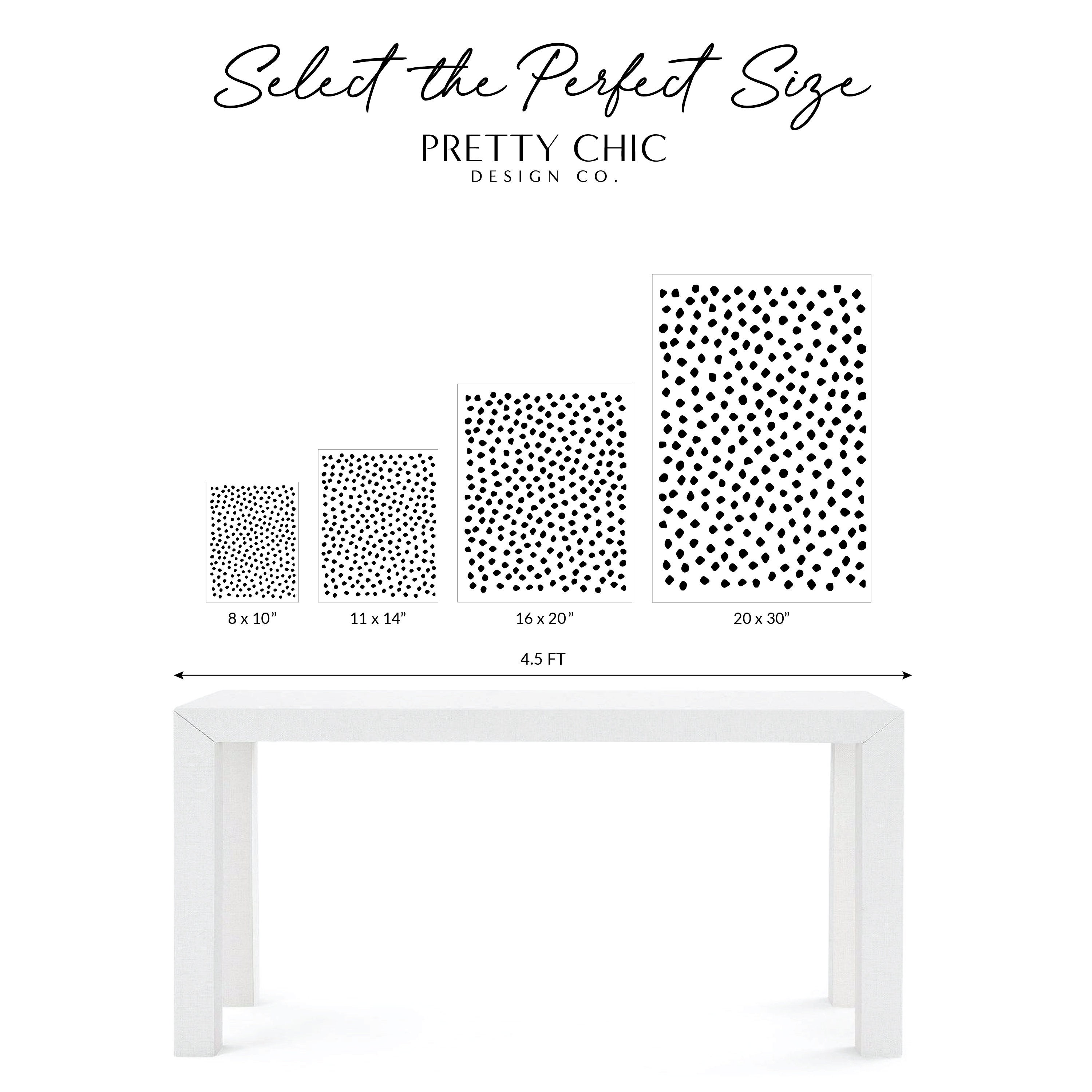 Dot Print Wall Art Print Abstract Art Wall Decor Wall Art Prints Office ...