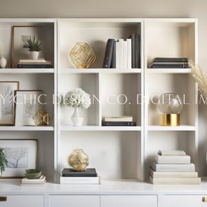 Elevated Chic Virtual Background Bundle, Aesthetic Pack of 4 Digital ...