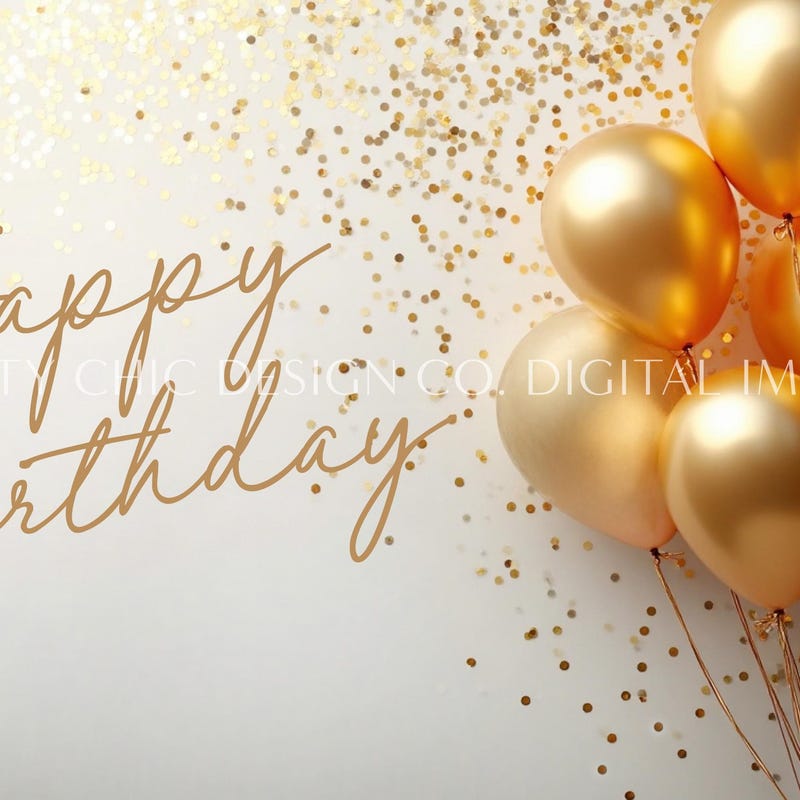 Teams Backgrounds Happy Birthday - Etsy