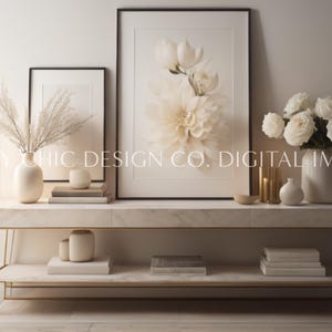 Elevated Chic Virtual Background Bundle, Aesthetic Pack of 4 Digital ...