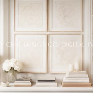 Elevated Luxury Virtual Background Bundle, Aesthetic Pack of 8 Digital ...