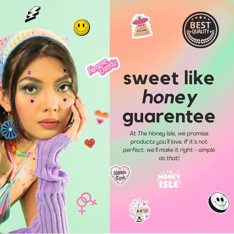 Blah Blah Blah Pink Aesthetic Funny Statement Sticky Notes 3x3 Post It ...