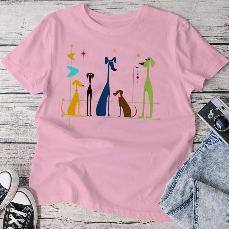 Mid Century Color Shirts - Etsy