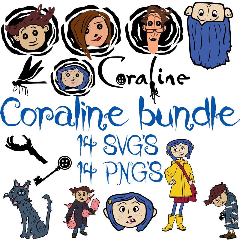 Coraline Wybie Mask - Etsy