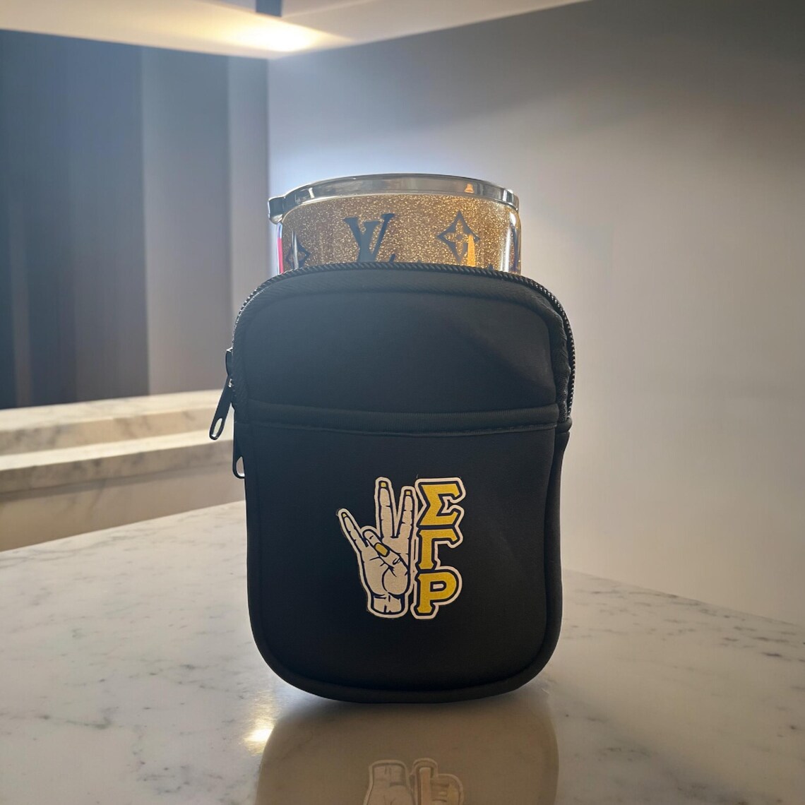 Sigma Gamma Rho Tumbler Pouch Bag Hand Sign - Etsy
