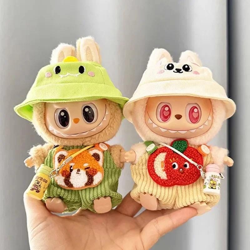 Custom Outfit Set for Labubu Clothes 17cm - Trendy Styles Gift - Etsy