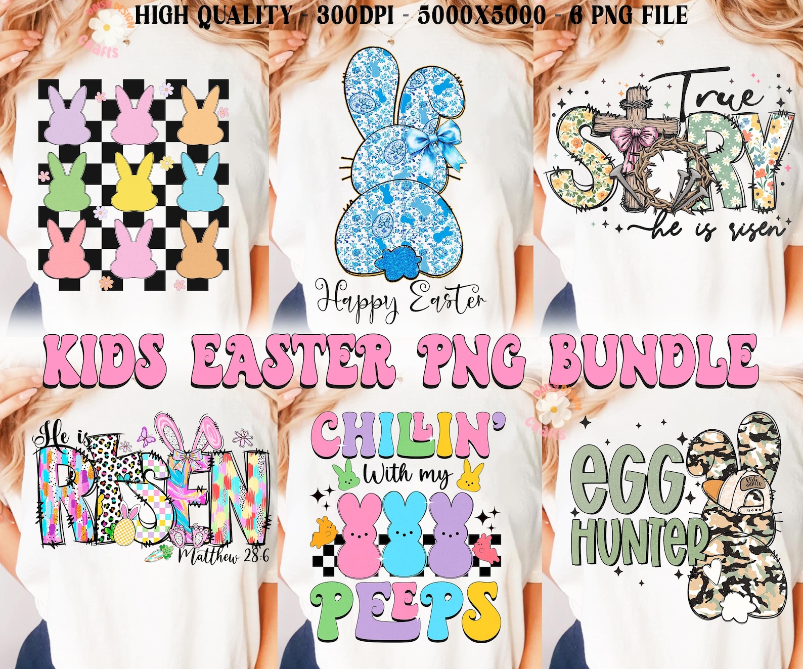 Easter Mega Bundle Png, Easter Png Bundle, Christian Easter Png, Easter ...
