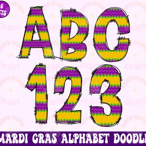 Mardi Gras Doodle Letters Png, Mardi Gras Clip Art, Mardi Gras Letters ...