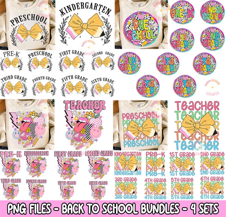 Back to School Mega Bundle, Back to School Mega Bundle, Teacher Bright ...