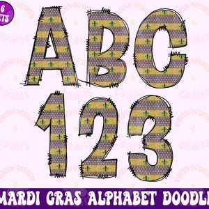Mardi Gras Doodle Letters Png, Mardi Gras Clip Art, Mardi Gras Letters ...