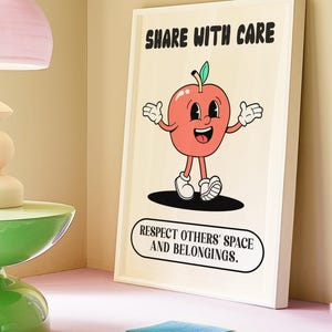 Groovy Educational Posters, Vintage Classroom Decor, Retro Motivational ...