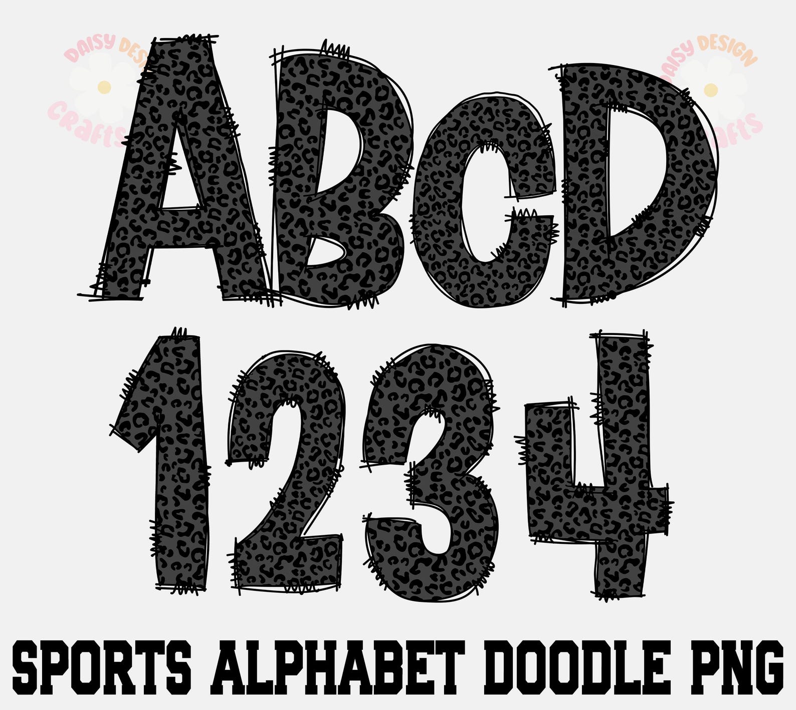 Spirit Team Alphabet Png, , Sports Alphabet Png Bundle, Doodle Letter ...