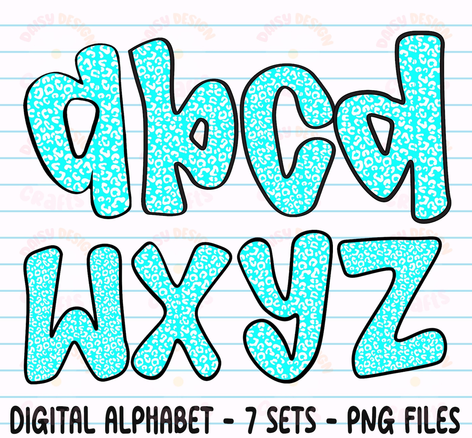 Preppy School Doodle Png Bundle, School Letters Png, Teacher Alphabet ...