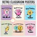 Classroom Posters Mega Bundle Prints Download, Groovy Classroom Poster ...