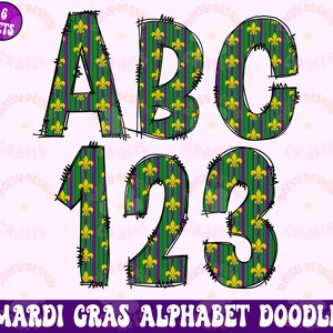 Mardi Gras Doodle Letters Png, Mardi Gras Clip Art, Mardi Gras Letters ...