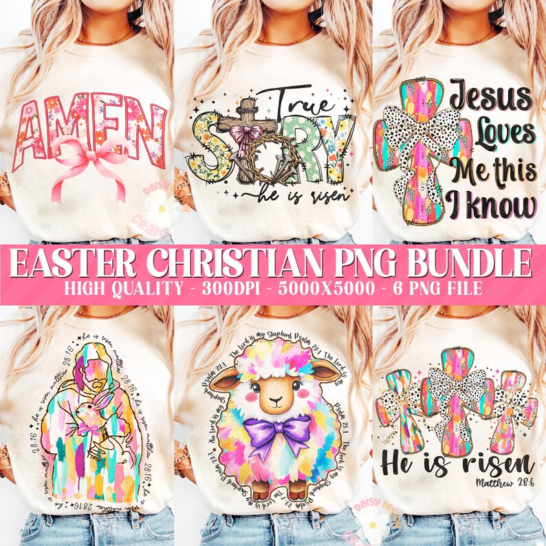 Happy Easter Bundle PNG, Retro Easter Bunny Coquette Easter, Christian ...