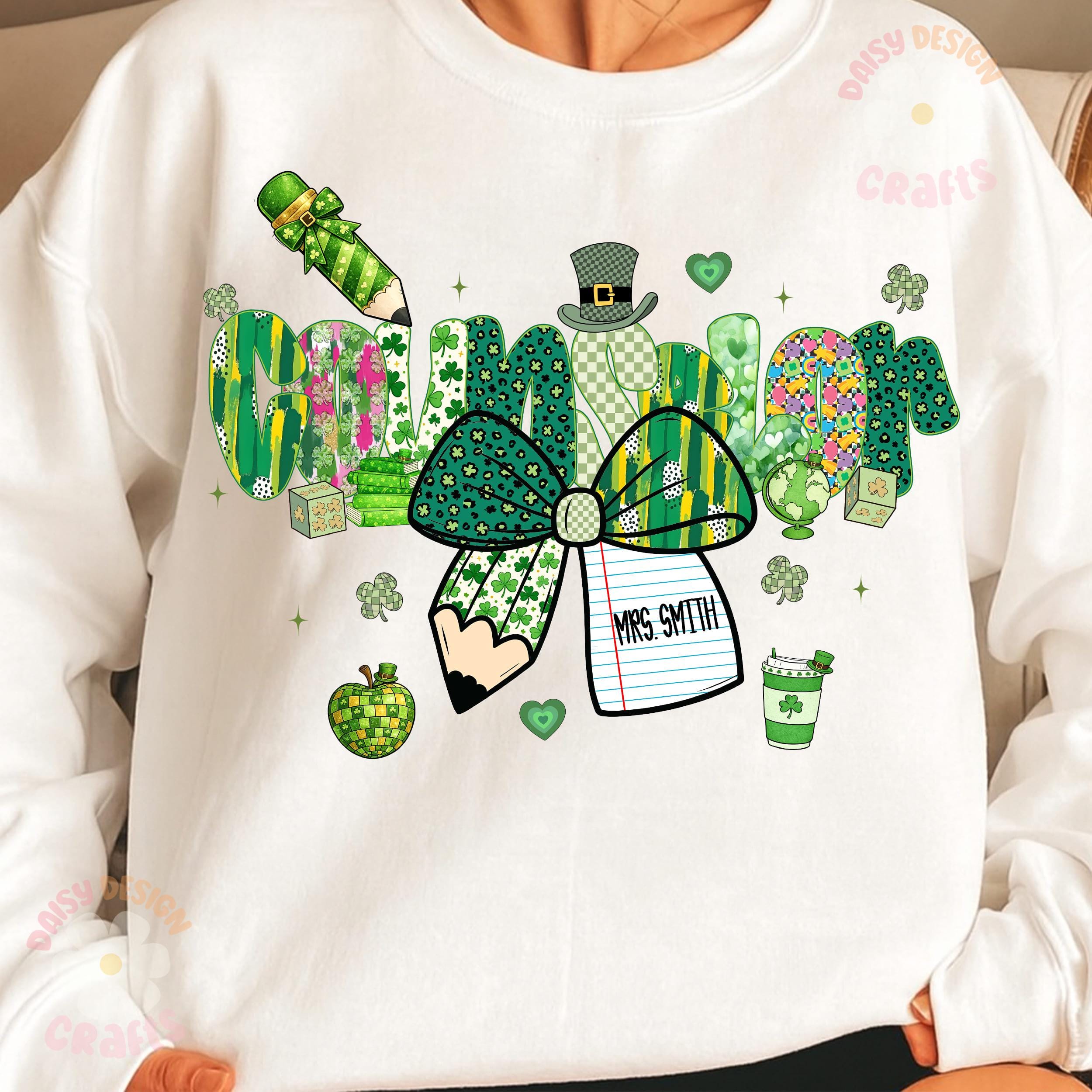 St Patrick’s Day Occupation PNG Bundle, Lucky Shamrock Career Shirt ...