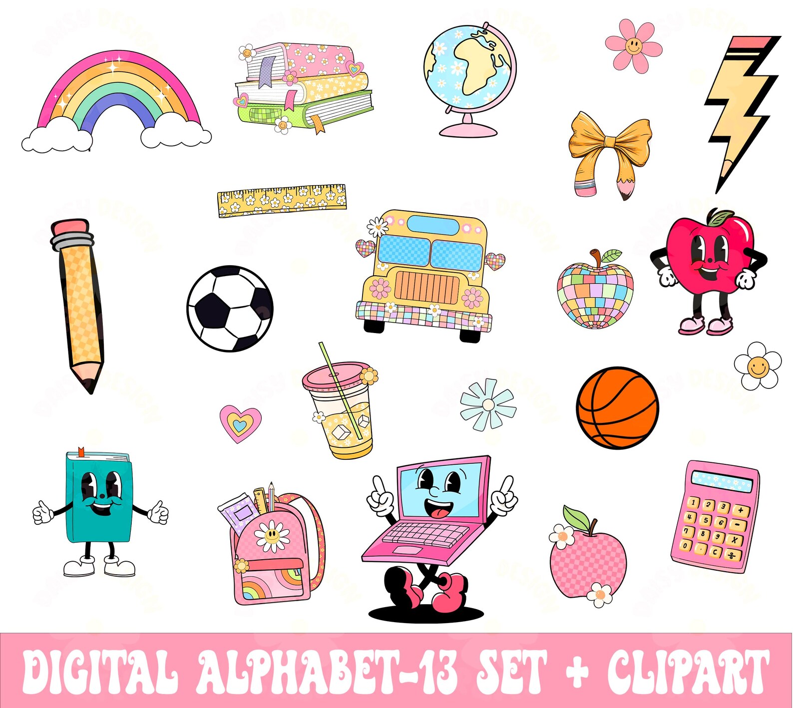 School Teacher Alphabet Png, Teacher Font Png, Alpha Doodle, School ...