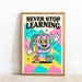 Retro Classroom Poster Set - Retro Characters Posters, Classroom Decor ...