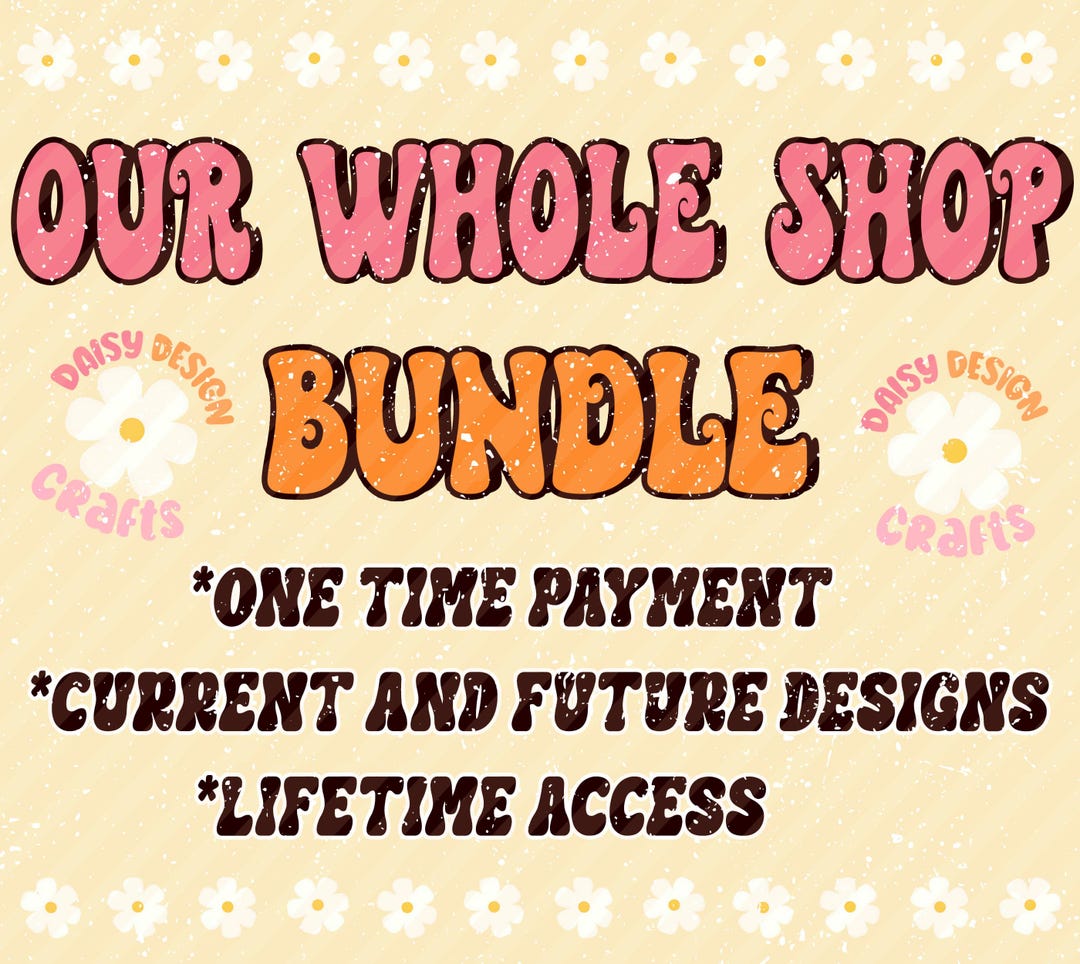 Whole Store PNG Clipart Bundle, Entire Shop Mega Bundle, Commercial Use ...