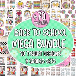 Back to School Mega Bundle, Back to School Mega Bundle, Teacher Bright ...
