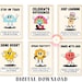 Groovy Educational Posters, Vintage Classroom Decor, Retro Motivational ...