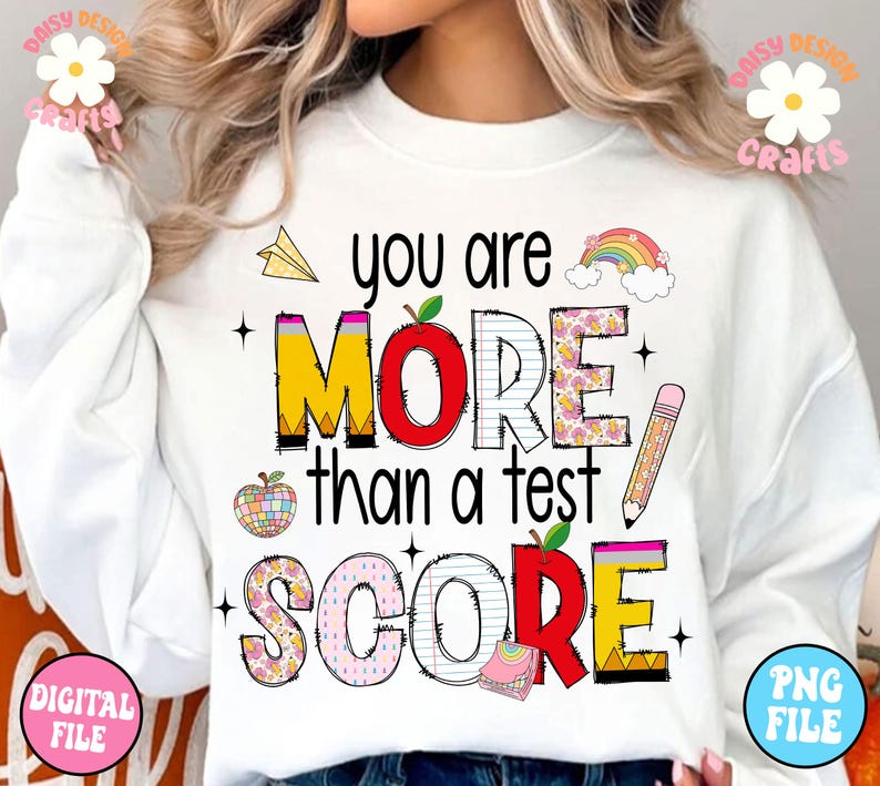 You Are More Than a Test Score PNG, Rock the Test Png, Test Day Png ...