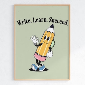 Retro Classroom Bundle, Groovy Classroom Posters, Colorful Educational ...