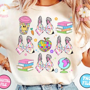 Easter Teacher Png Bundle, Easter Teacher Png, Happy Easter Day Png ...