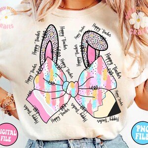 Easter Teacher Png Bundle, Easter Teacher Png, Happy Easter Day Png ...