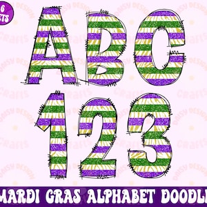 Mardi Gras Doodle Letters Png, Mardi Gras Clip Art, Mardi Gras Letters ...