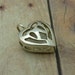 Reversible Heart Pendant in Sterling Silver - Etsy