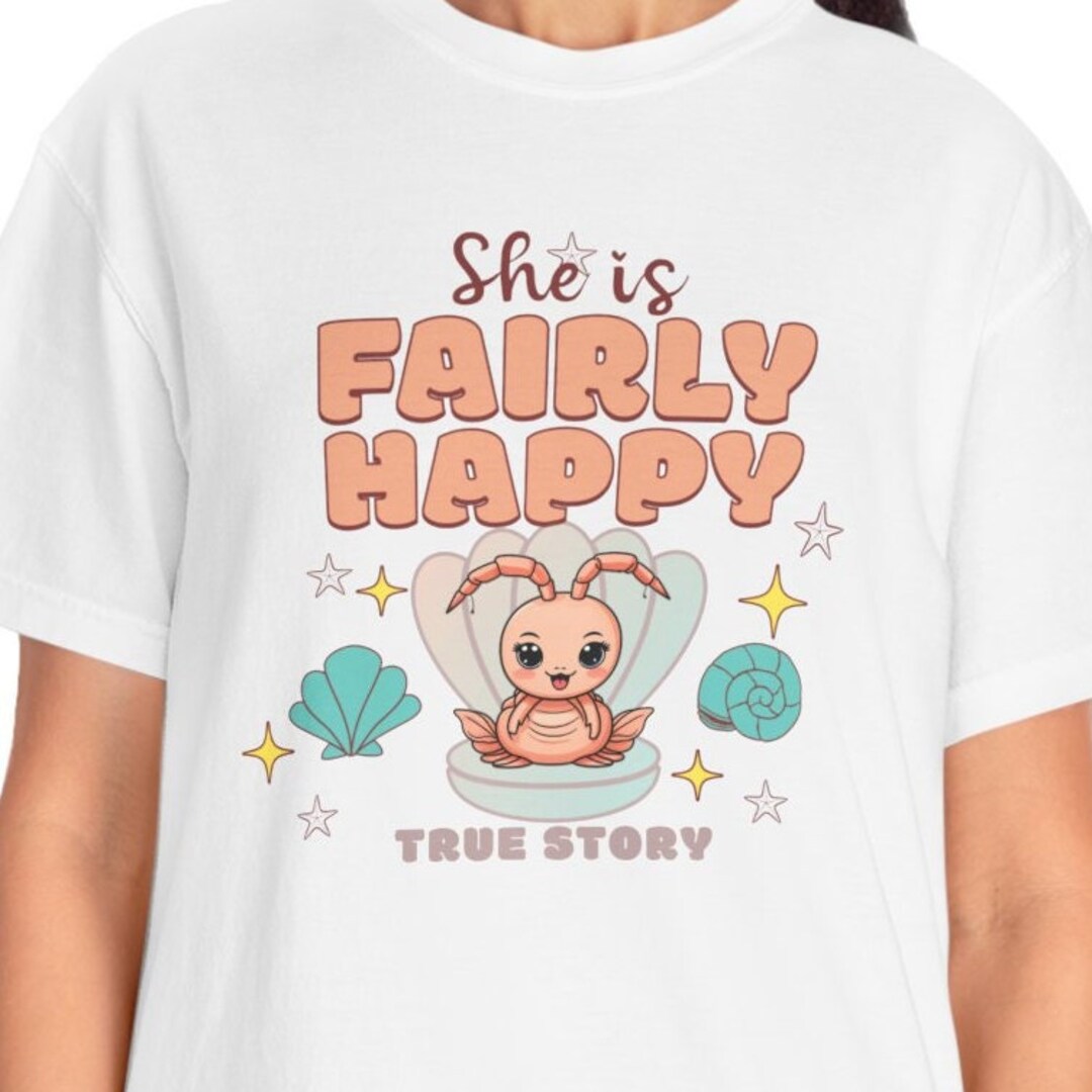 She is Fairly Happy - True Story - Shrimp - Inspired by Shark Tales - T ...