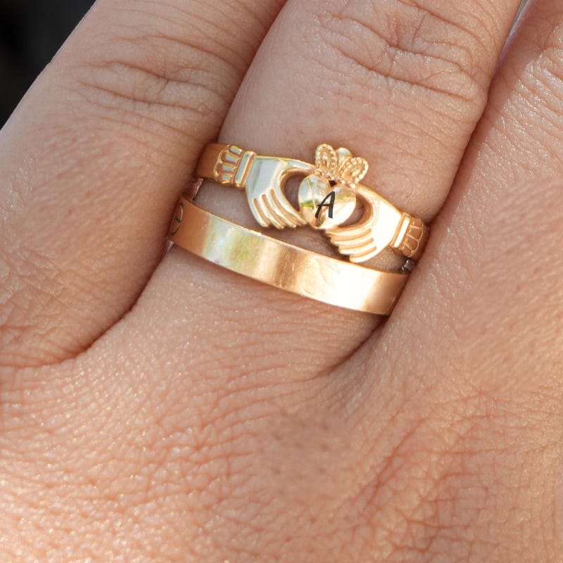 Custom Claddagh Ring - Etsy