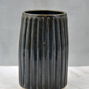 Fluted Vase - Etsy