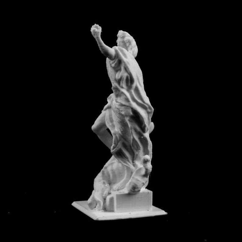 Apollo Defeating the Python Statue – Unpainted 12K Resin Miniature ...