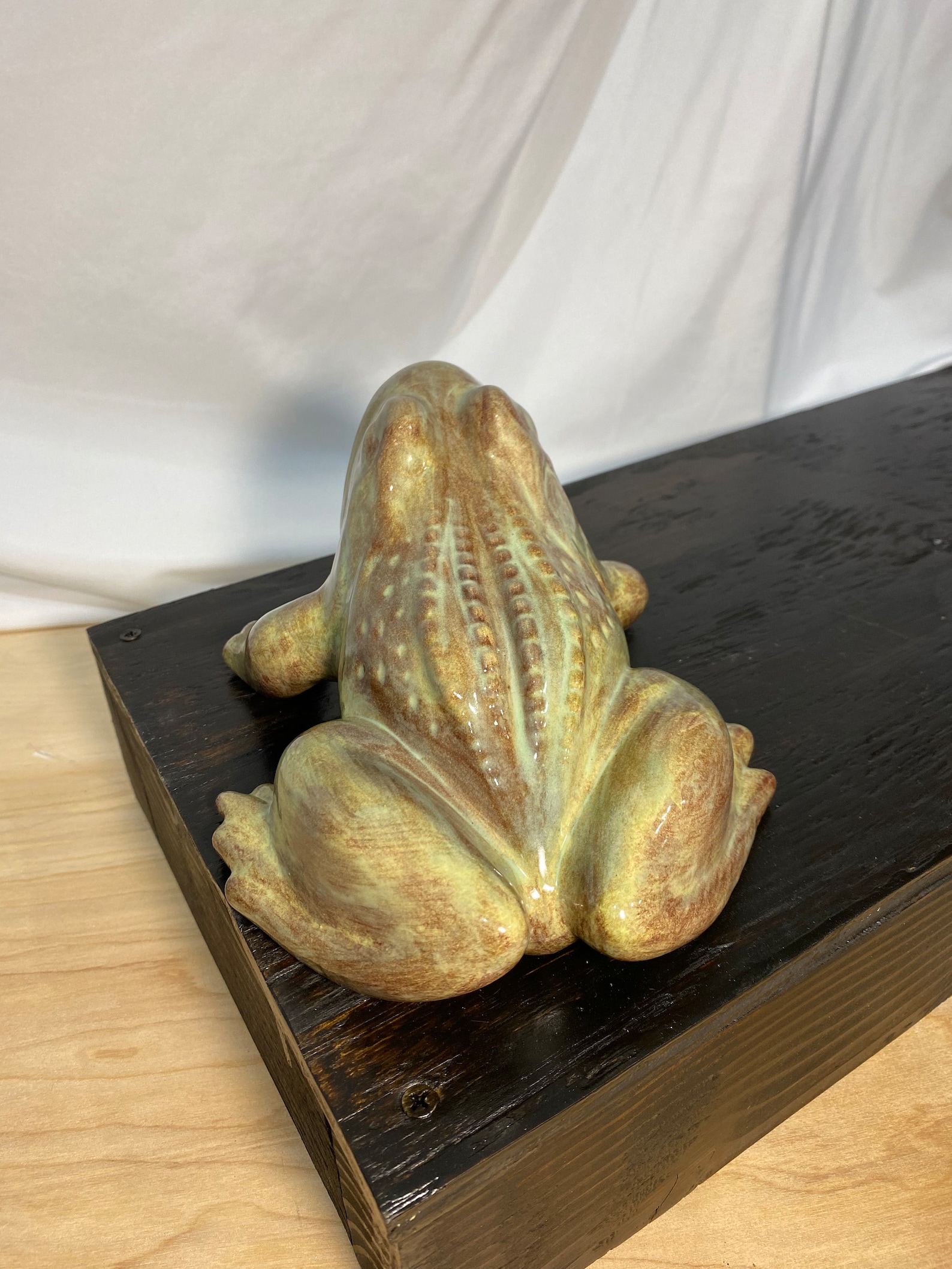 Handcrafted Ceramic Frog Figurine, Garden Decor - Etsy