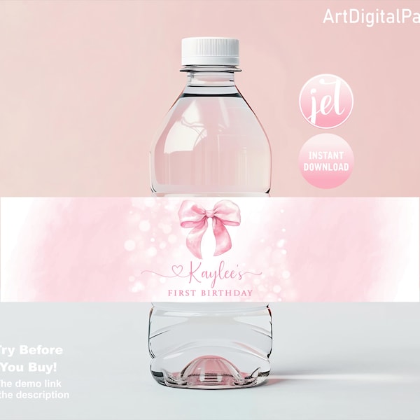 Water Bottle Elegant - Etsy