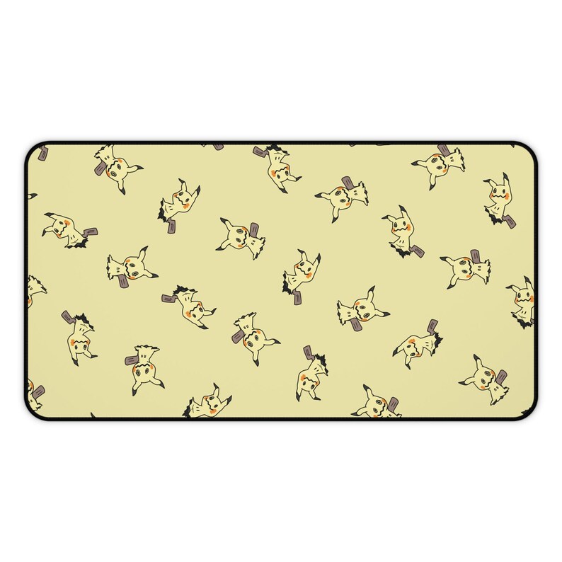 Mimikyu Desk Mat: Hand-drawn TCG Gamer Mousepad - Etsy