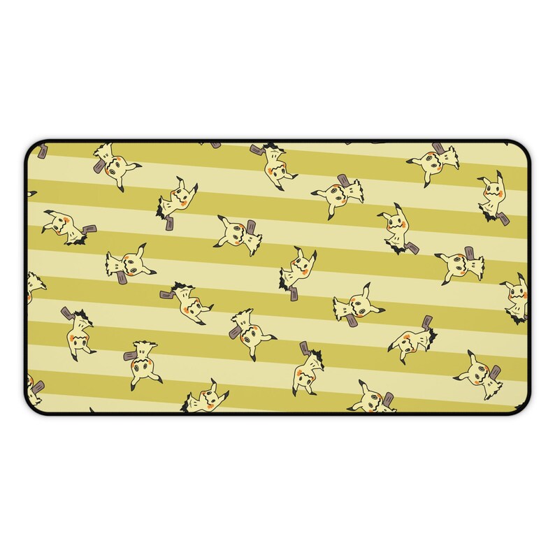 Mimikyu Desk Mat: Hand-drawn TCG Gamer Mousepad - Etsy